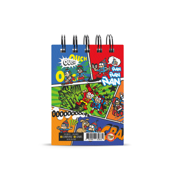 Super Cholo Mini Libreta Cuy Arts Perú